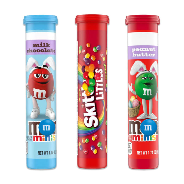 Easter Candy Tube Set Variety 3 Pack- Includes Fruity Candy Pieces, Ch ...