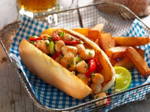 Frozen Seafood Processed Scallop - 80/100, 5 Pound - 6 per case ...