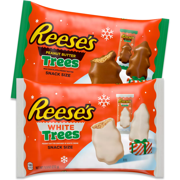 Reese's Christmas Trees White and Chocolate Variety Pack of 2 – Rebel ...