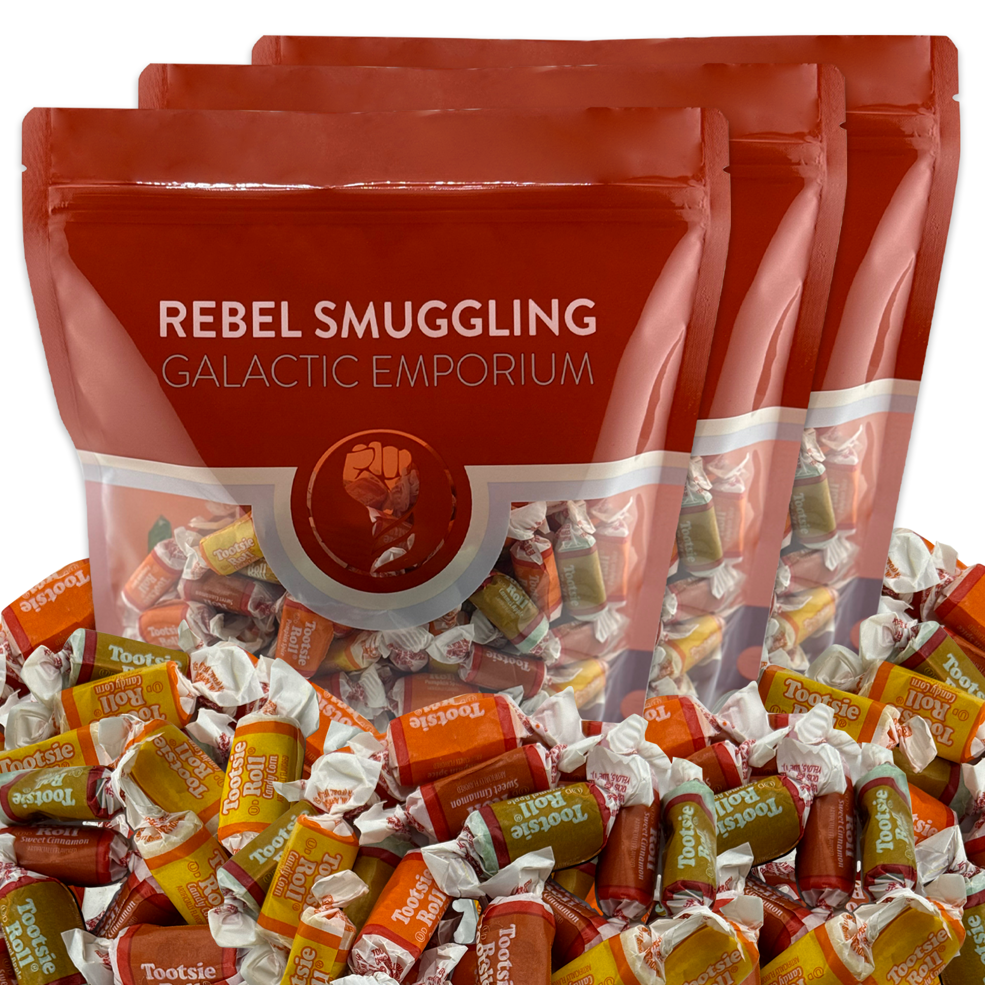 Tootsie Midgees Harvest Chews Bulk 3 x 2LB Bags of Chewy Fall Candy by ...