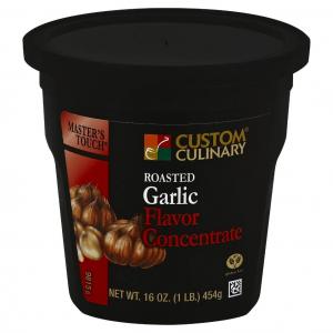 Custom Culinary Gold Label Roasted Garlic Base (1 OZ, 6 Per Case ...
