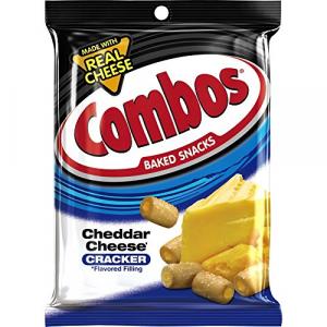 COMBOS Cheddar Cheese Cracker Baked Snacks 6.3-Oz Bag (12 Pack) – Rebel ...