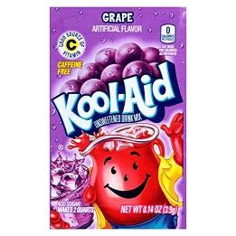 Kool Aid Grape Drink Mix, Makes 2 Quarts (192 Packets) – Rebel ...